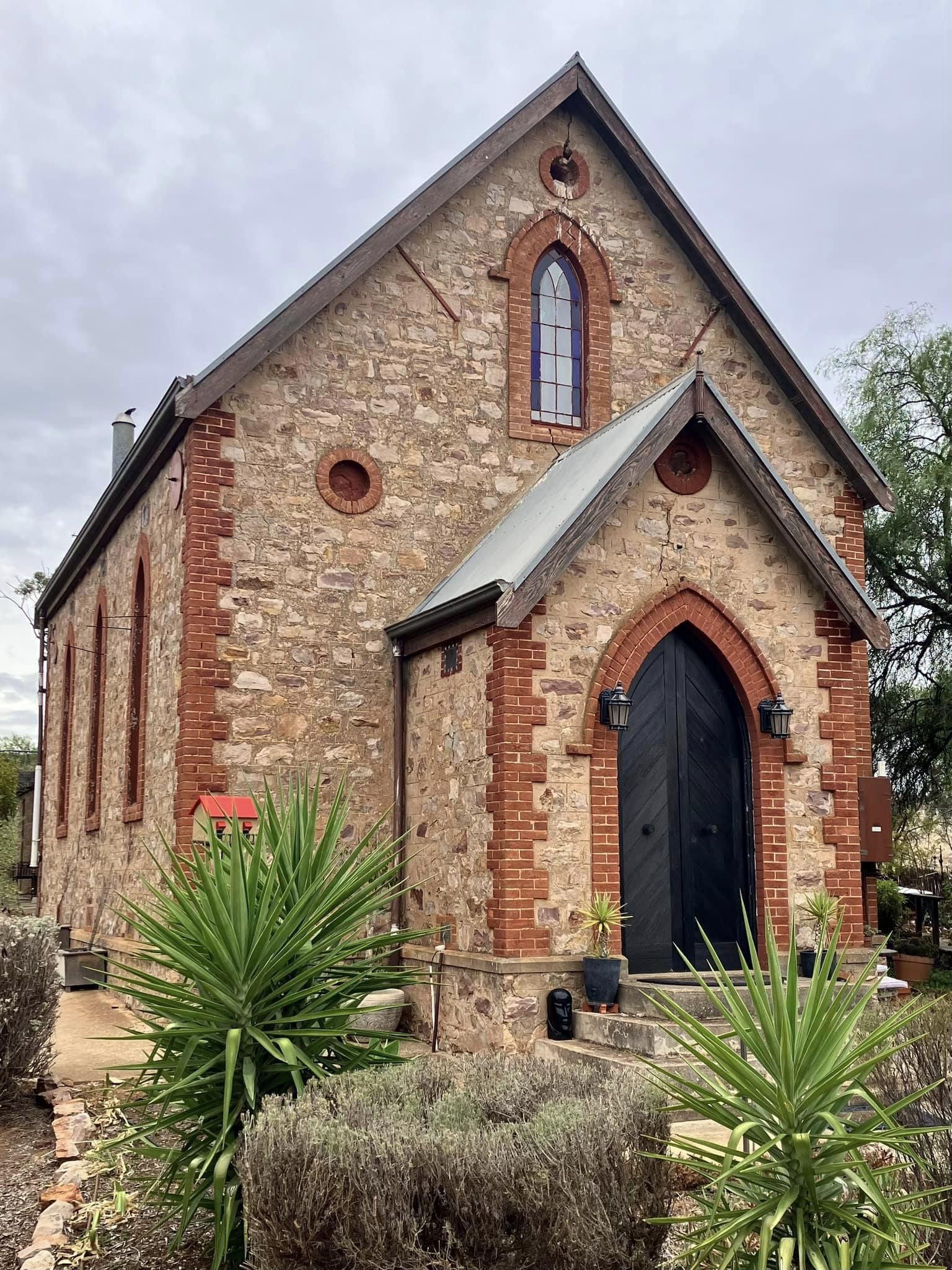 He was a bank manager but he designed churches across the Flinders ...